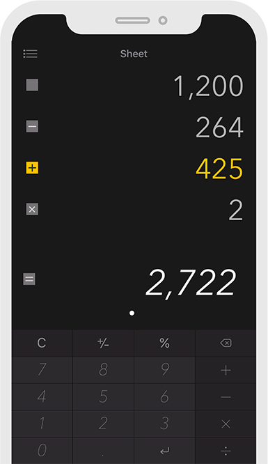 The Sheet Calculator